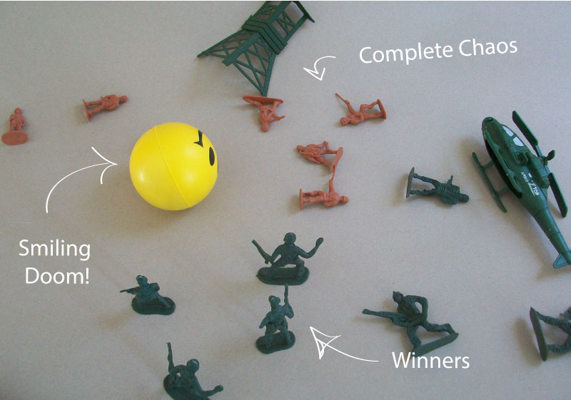 How to play with toy soldiers in fun steps! - Rules for little army men ...