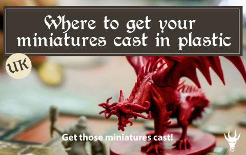 Where to get your miniatures plastic cast UK - Miniature Casting Services